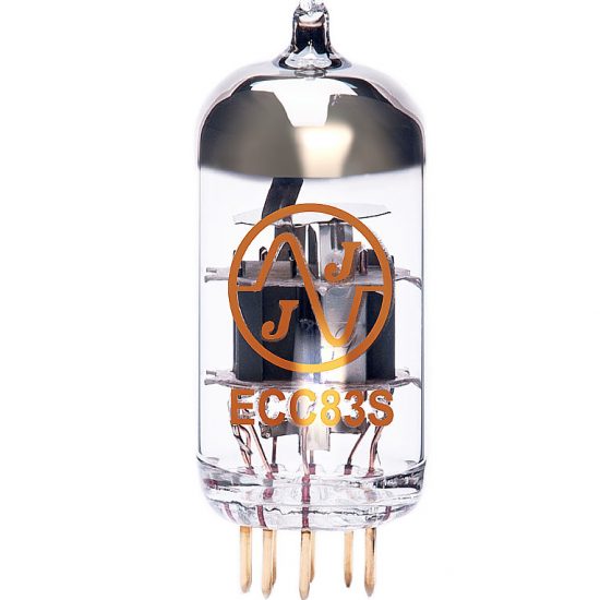 JJ ECC82 / 12AU7 tube - Gold Pin - Hifiparts.net